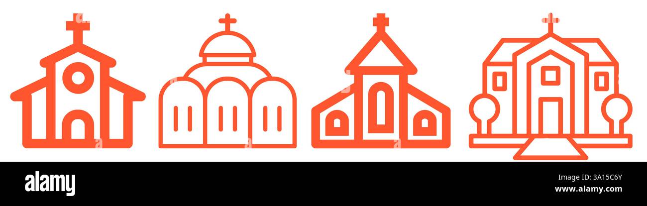 Parish churches Stock Vector Images - Alamy