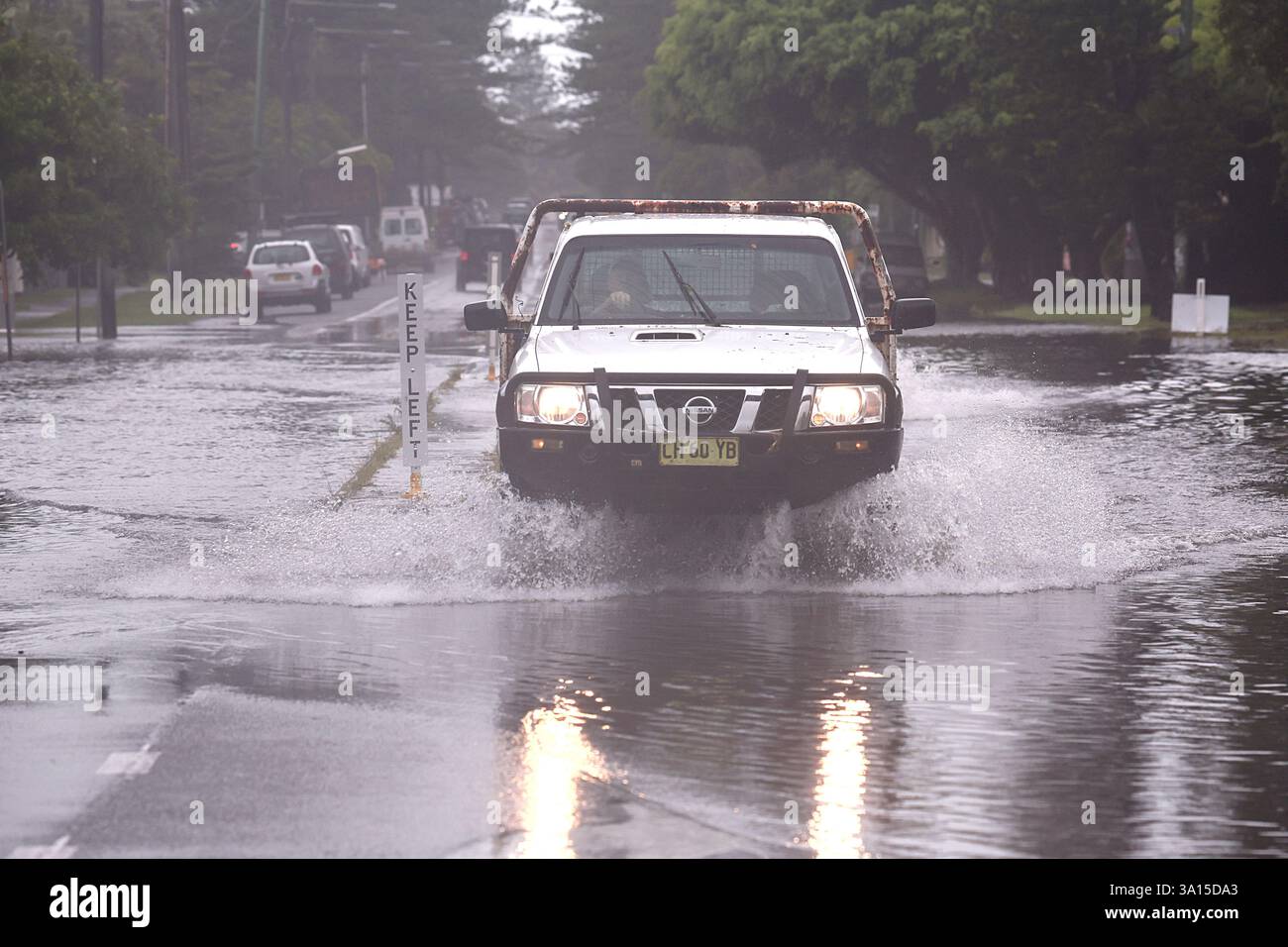 Scenes in Byron Bay, New South Wales, Friday, March 7, 2025. A tropical ...