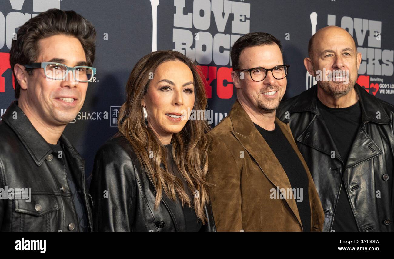 Greg Williamson, Nicole Rechter, Terrence Meck, John Varvatos attend ...