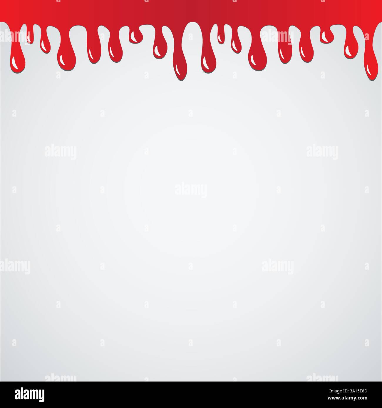 Dripping red bood frame design template Stock Vector Image & Art - Alamy