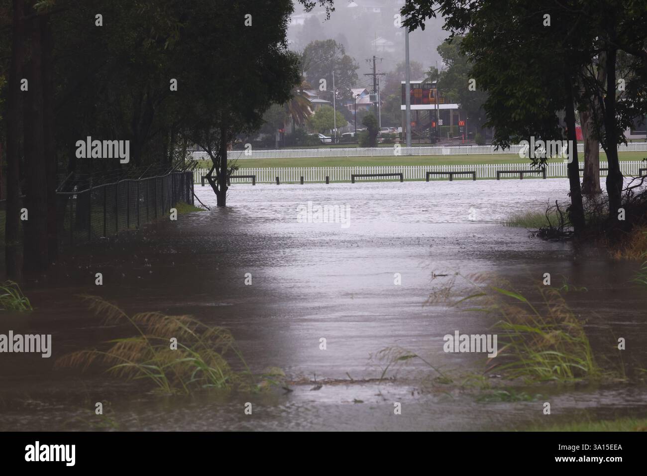 Flooded Scenes in Lismore , Northern New South Wales March 7, 2025. A ...