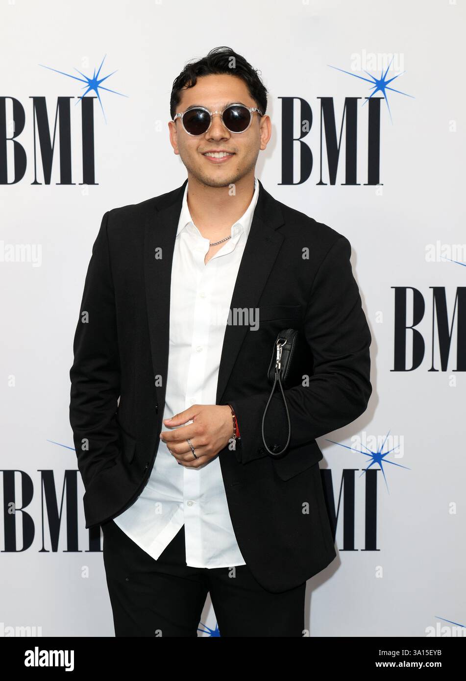 MIAMI BEACH, FLORIDA - MARCH 06: Edgar Alejandro attends the BMI Latin ...