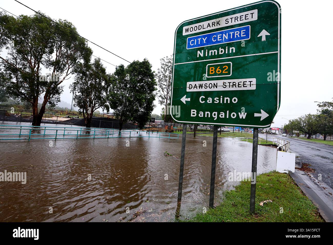 Flooded Scenes in Lismore , Northern New South Wales March 7, 2025. A ...