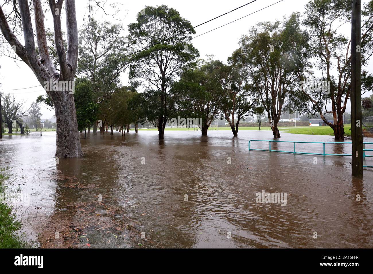 Byron Bay Lismore, Australia. 06th Mar, 2025. Flooded Scenes in Lismore ...