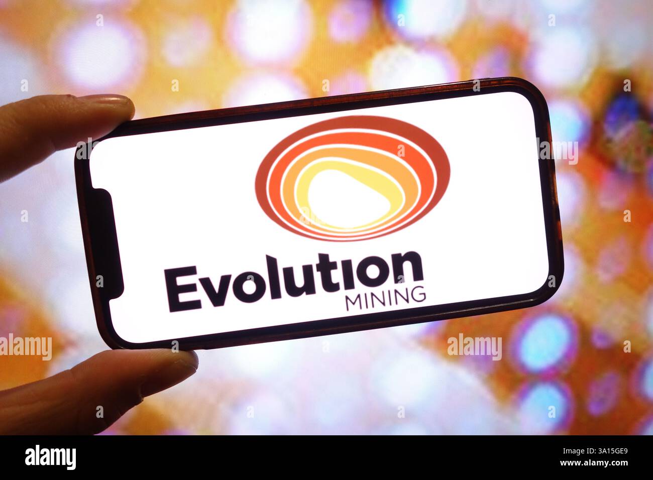 Poland. 04th Mar, 2025. In this photo illustration, the Evolution ...