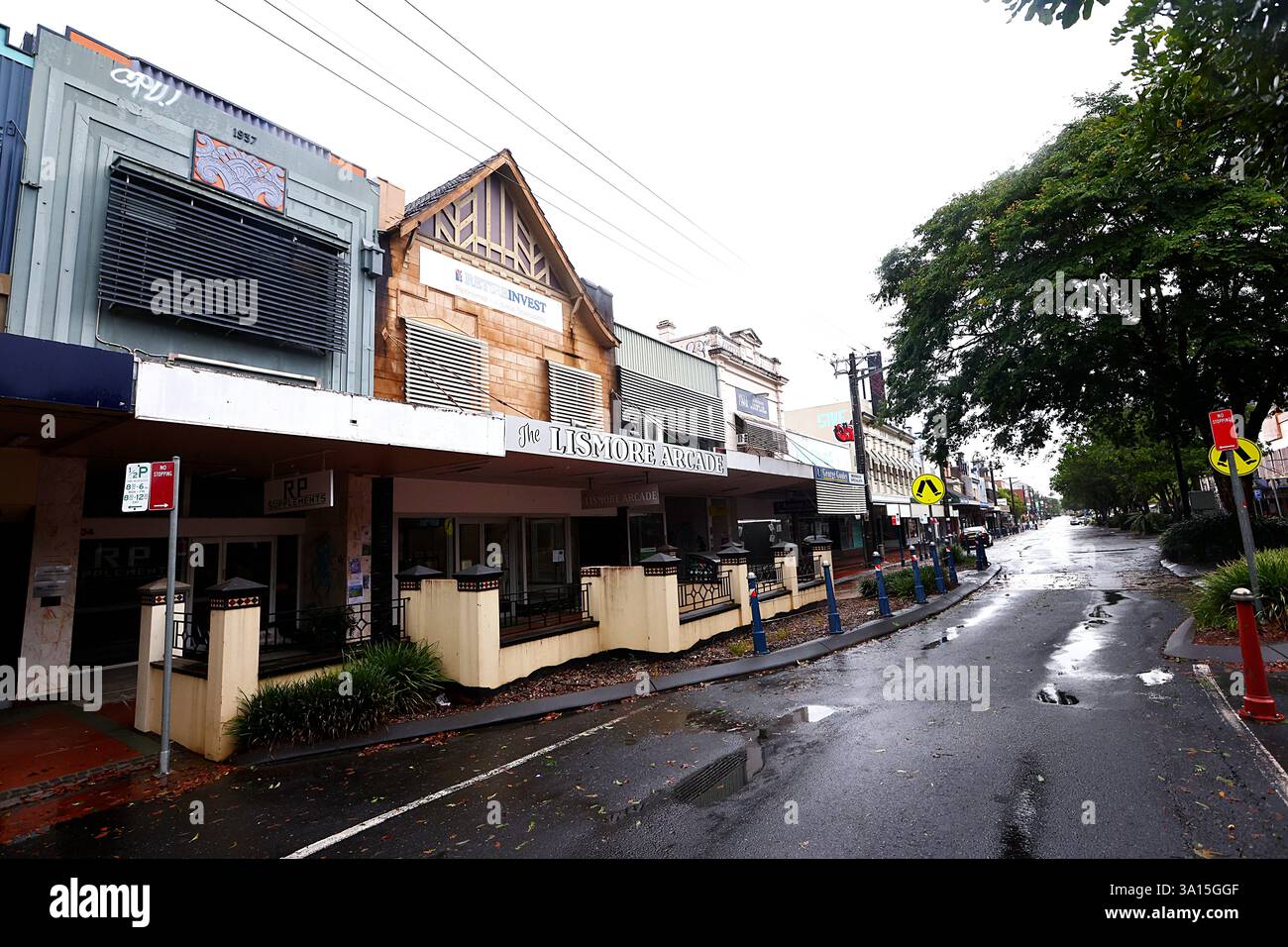 Scenes in the CBD of Lismore , Northern New South Wales March 7, 2025 ...