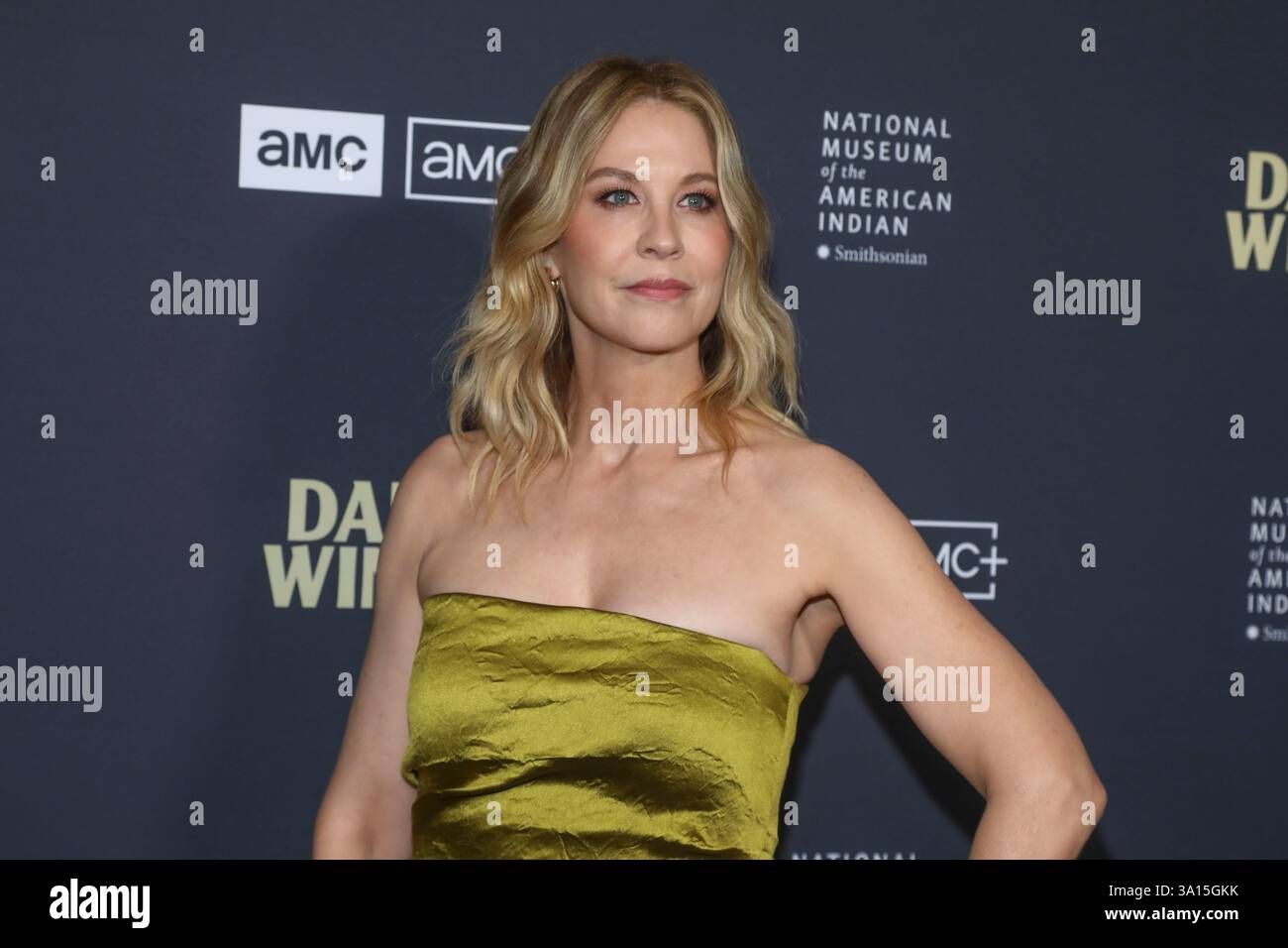 Actor Jenna Elfman attends the premiere of AMC's "Dark Winds" Season 3 ...
