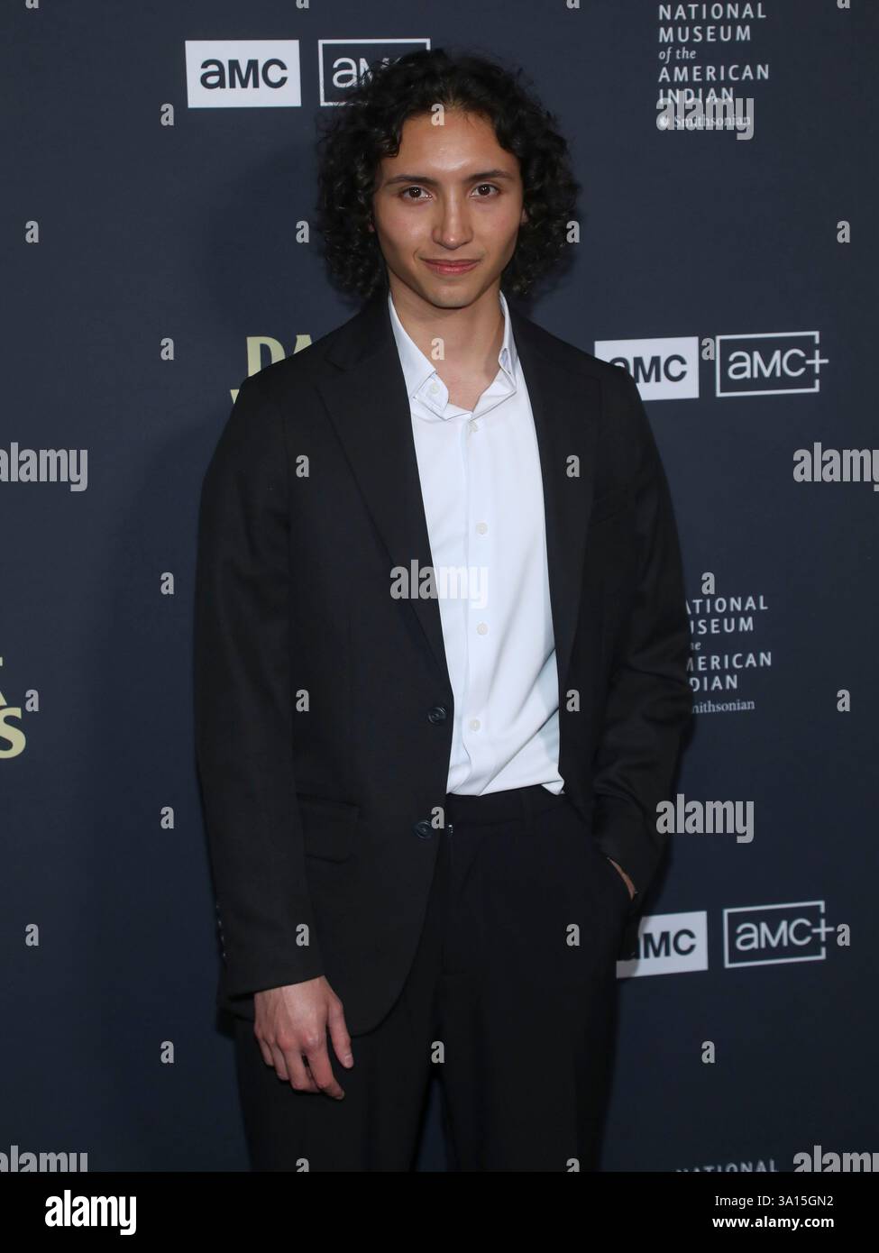 Actor Alonso Rappa attends the premiere of AMC's "Dark Winds" Season 3 ...