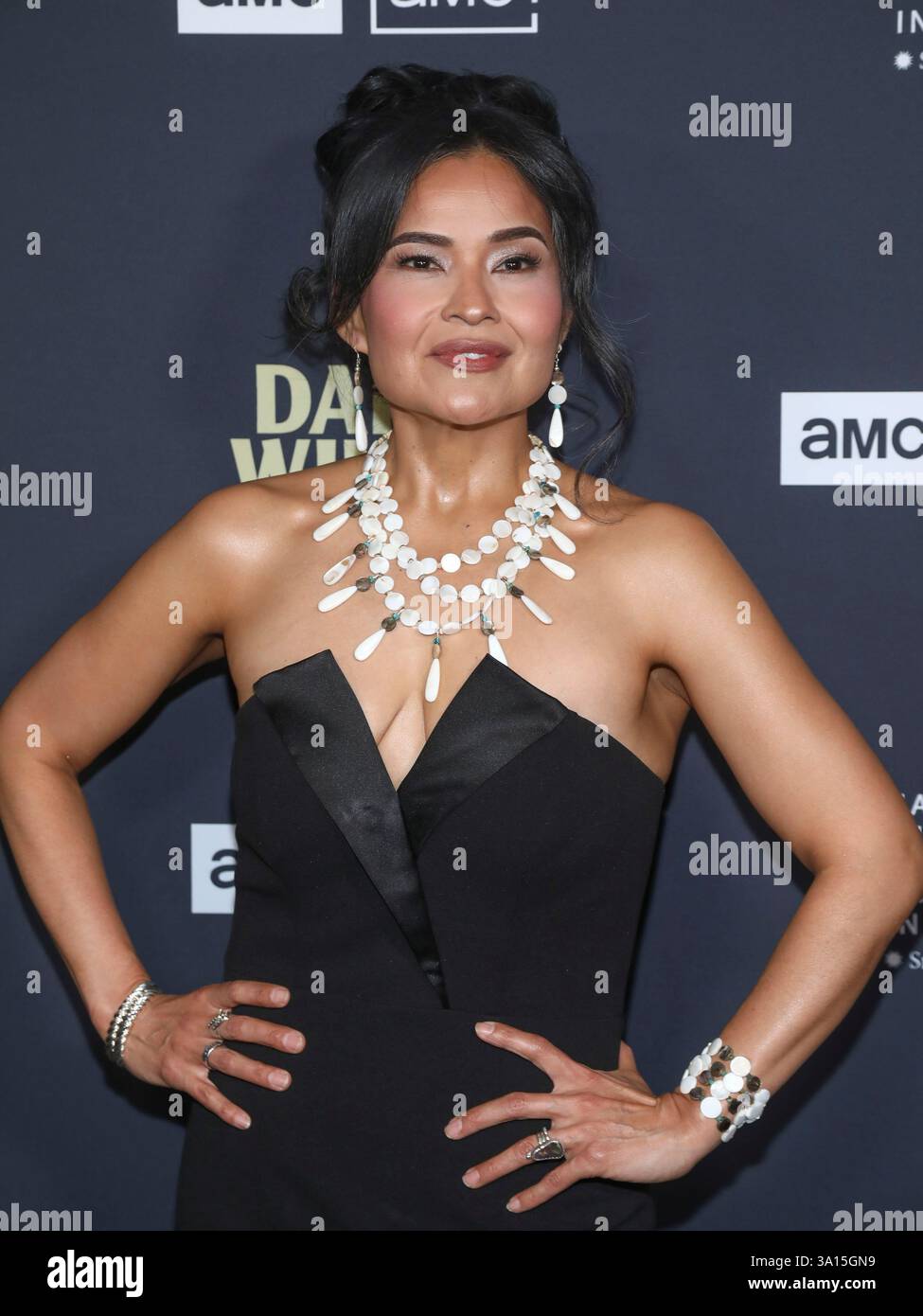 Actor Deanna Allison attends the premiere of AMC's "Dark Winds" Season ...