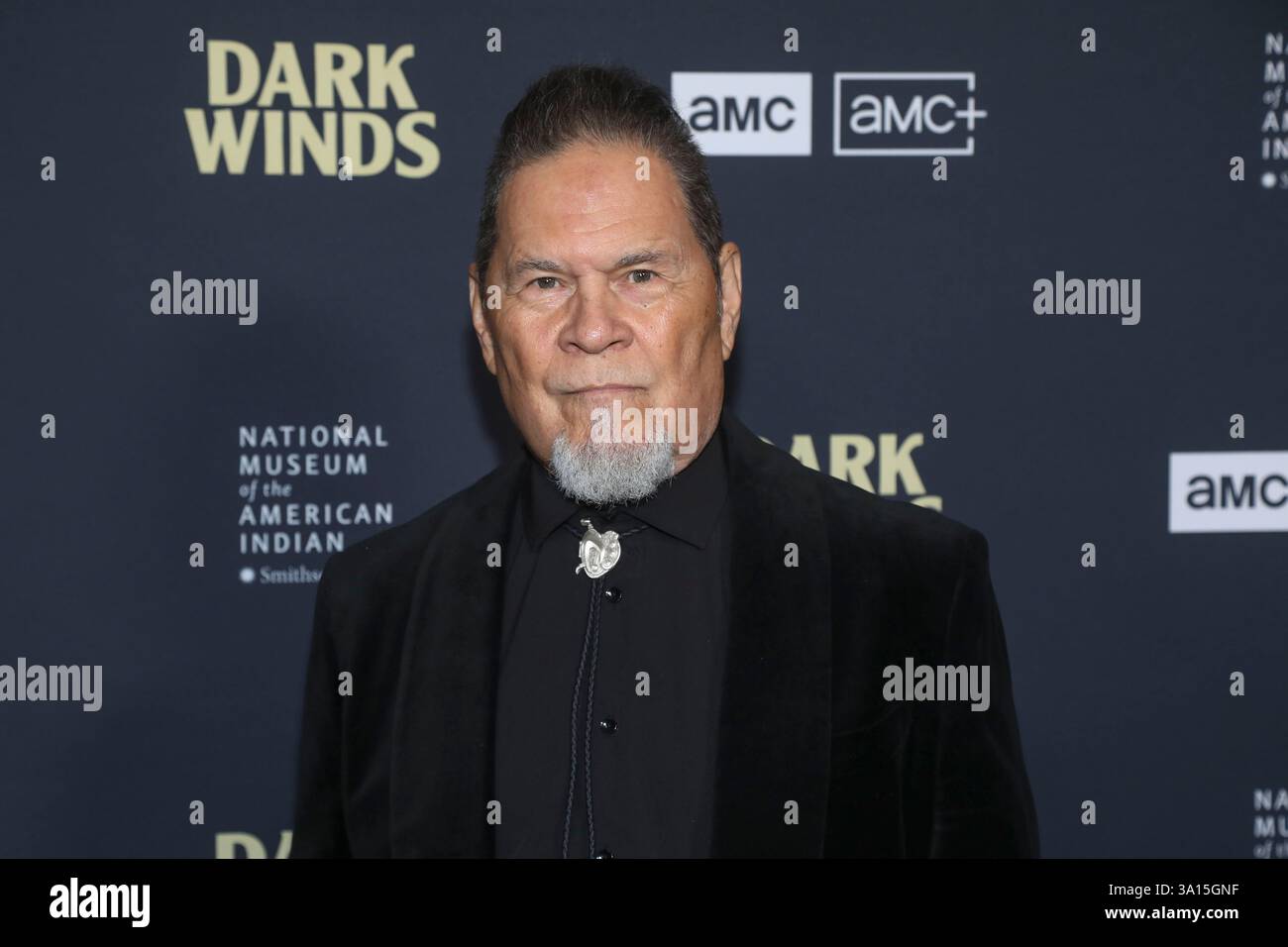 Actor A Martinez attends the premiere of AMC's "Dark Winds" Season 3 at ...