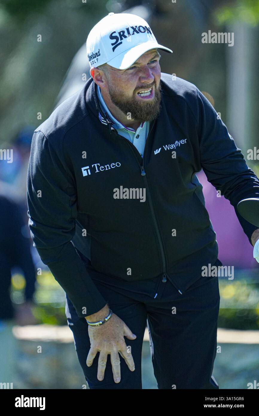 Orlando, Florida, USA, March 6, 2024, Shane Lowry During the 2025 ...