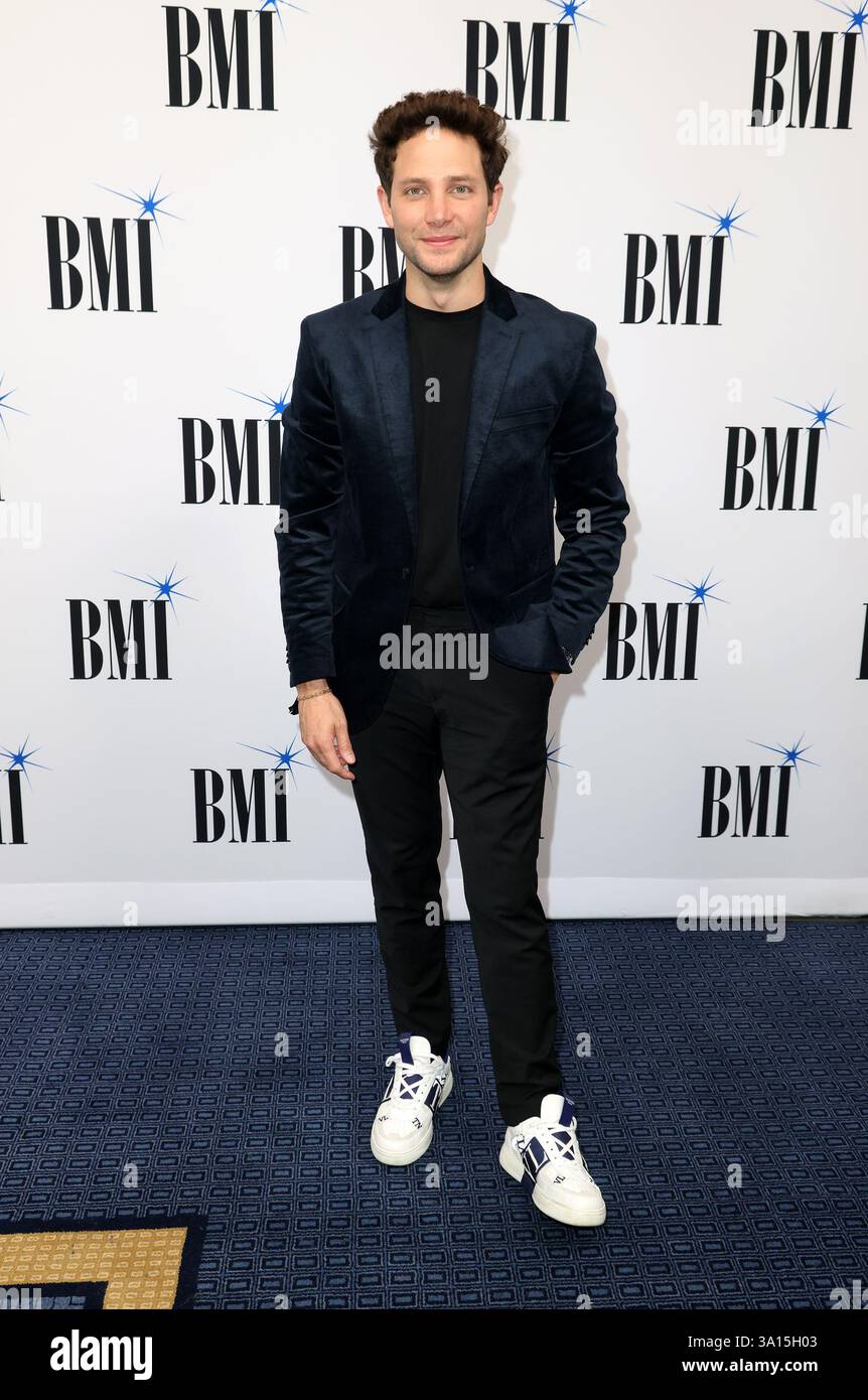 MIAMI BEACH, FLORIDA - MARCH 06: Gabriel Coronel attends the BMI Latin ...