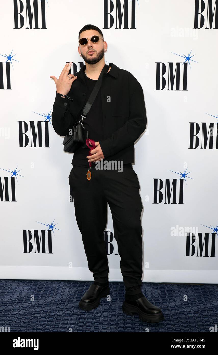 MIAMI BEACH, FLORIDA - MARCH 06: Cauty attends the BMI Latin Awards at ...