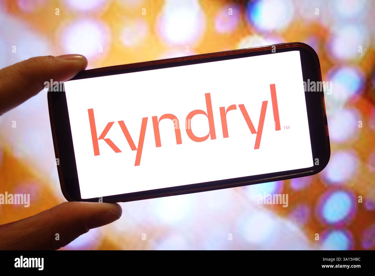 Poland. 4th Mar, 2025. In this photo illustration, the Kyndryl Holdings Inc company logo is seen ...