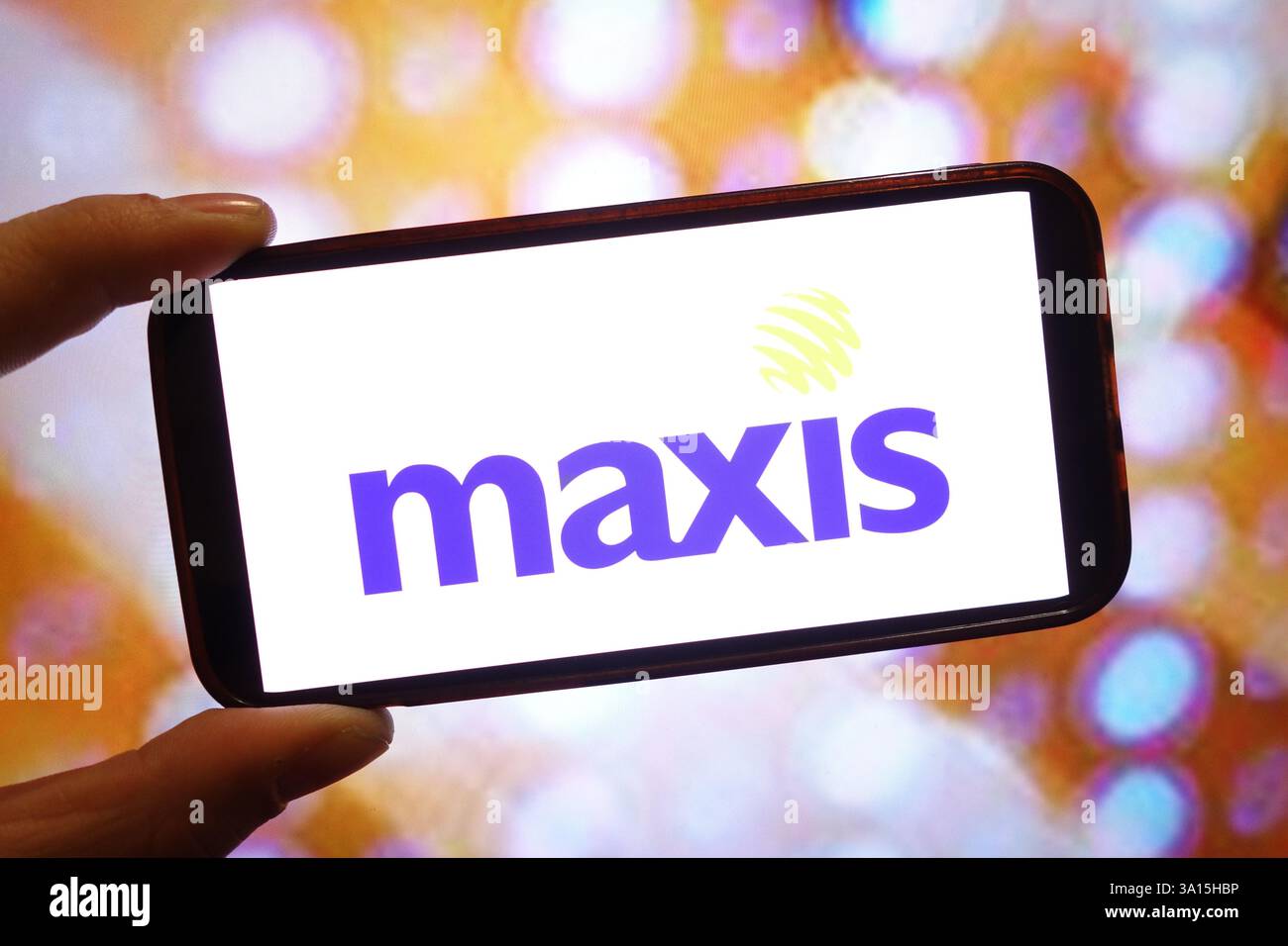 Poland. 04th Mar, 2025. In this photo illustration, the Maxis Berhad ...