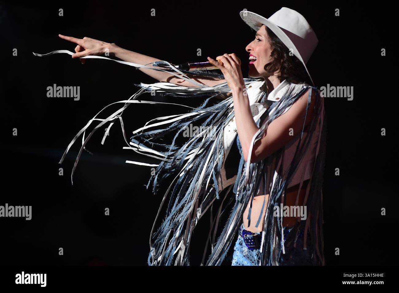Buenos Aires (6th Mar 2025). Mexican-american duo Ha*Ash, performing ...
