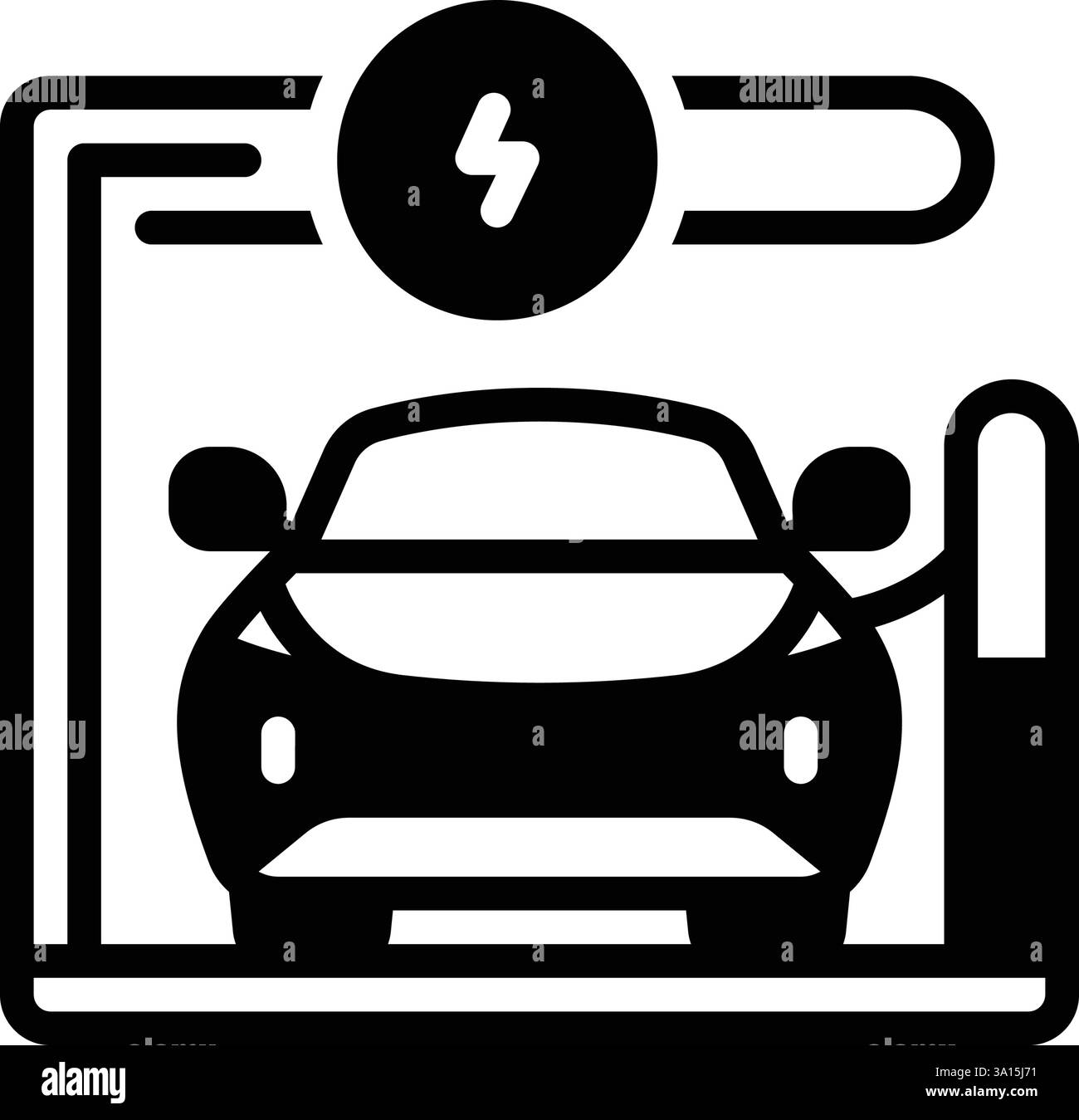 Icon for ev charger, charger Stock Vector Image & Art - Alamy