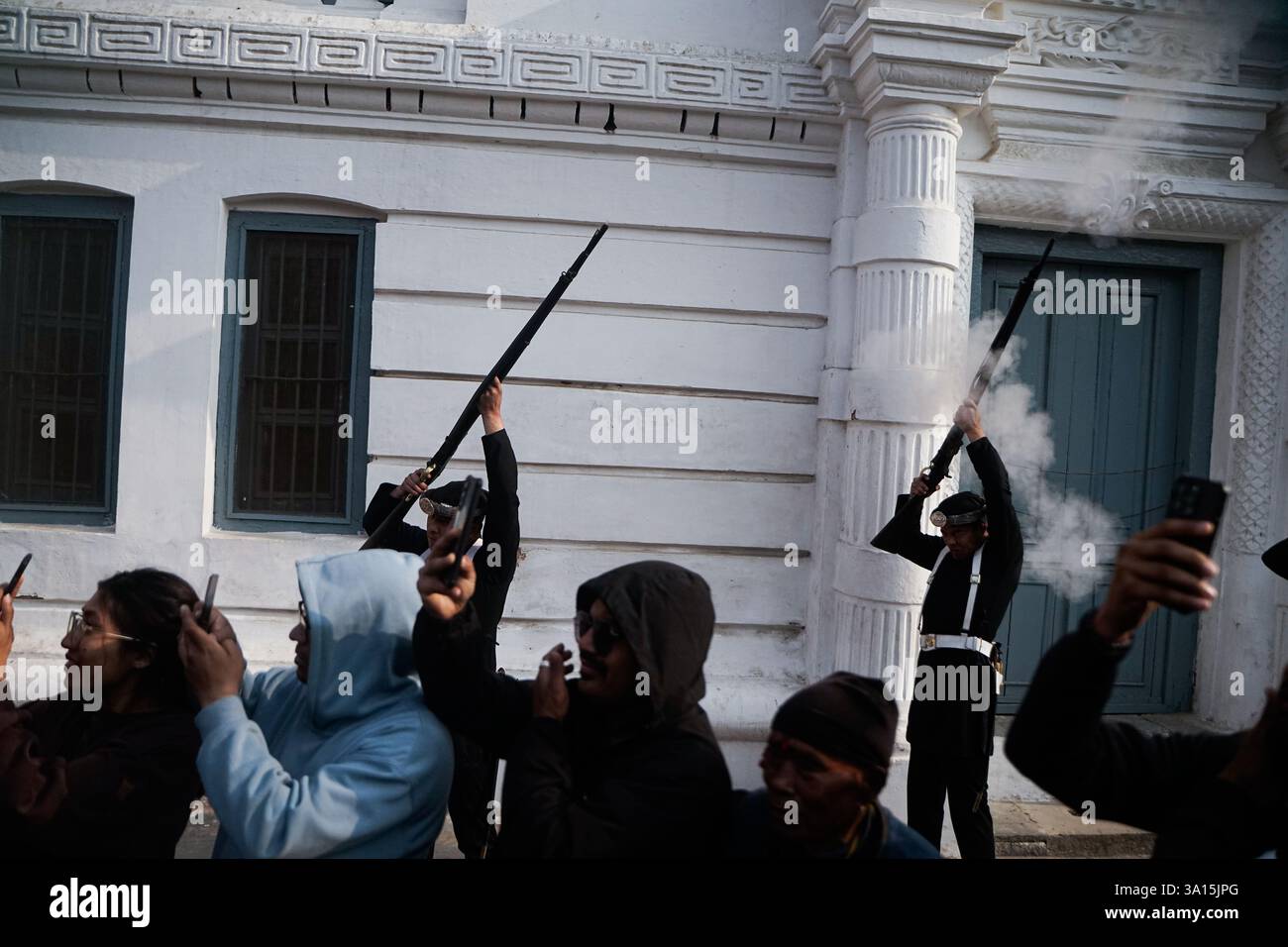 March 7, 2025, Kathmandu, Kathmandu, Nepal: Nepalese Army ''Gurju ...