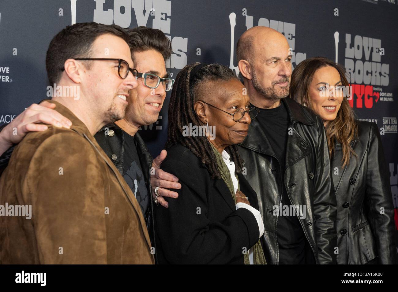 Terrence Meck, John Varvatos, Whoopi Goldberg, Greg Williamson and ...