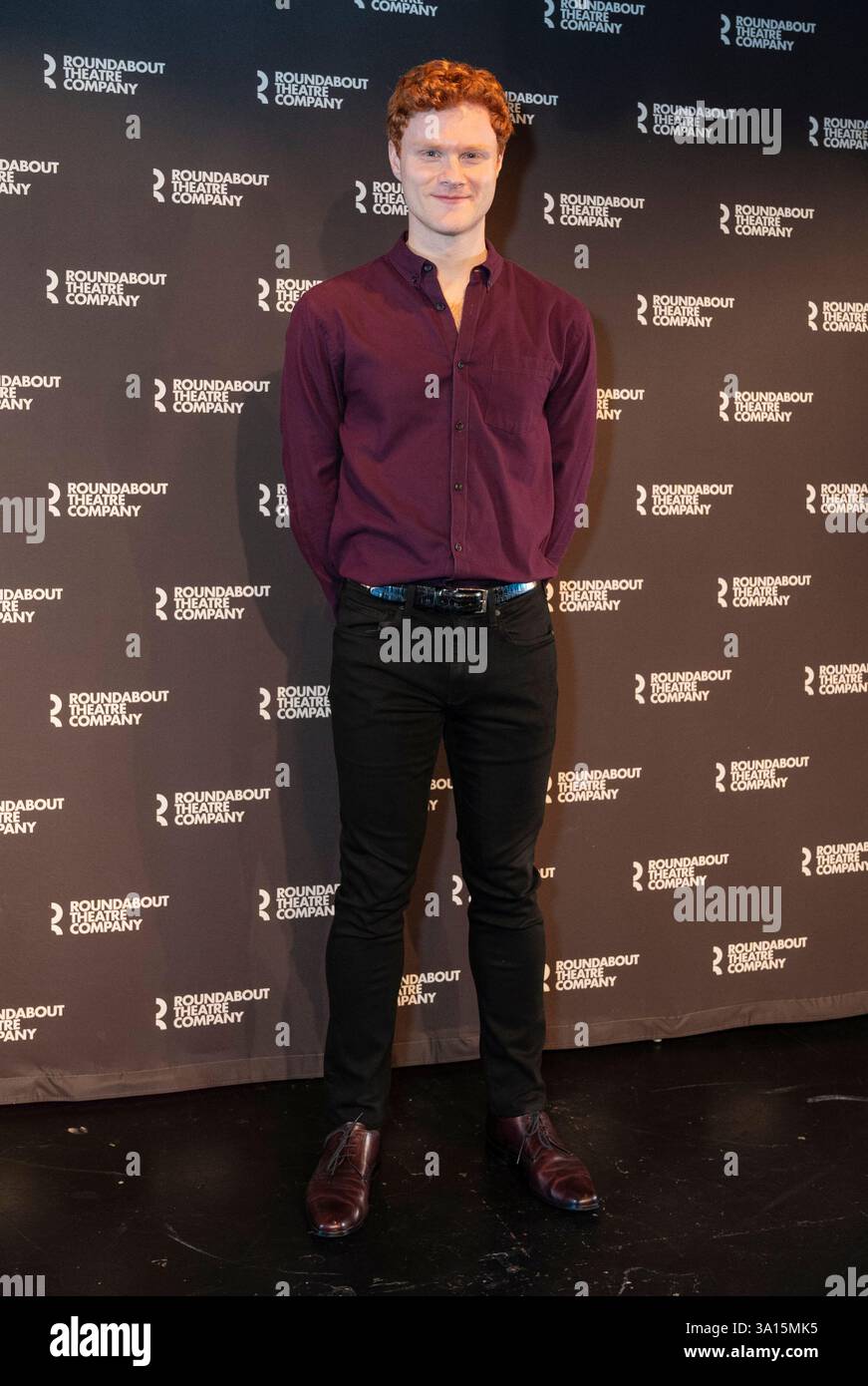 New York, NY, March 6, 2025: Nicholas Barasch attends photocall for ...
