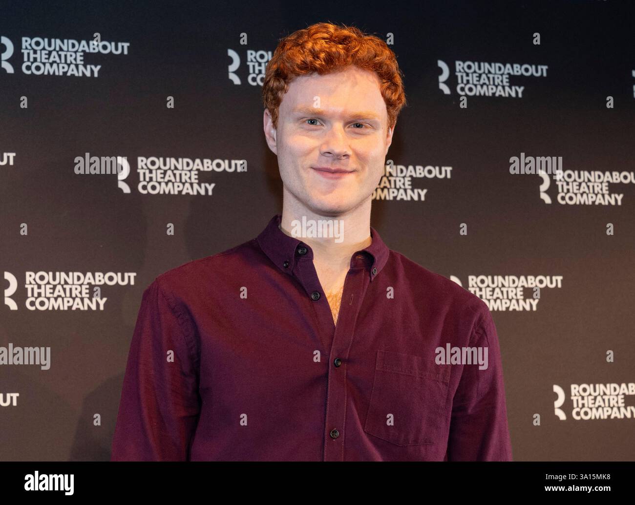 New York, NY, March 6, 2025: Nicholas Barasch attends photocall for ...
