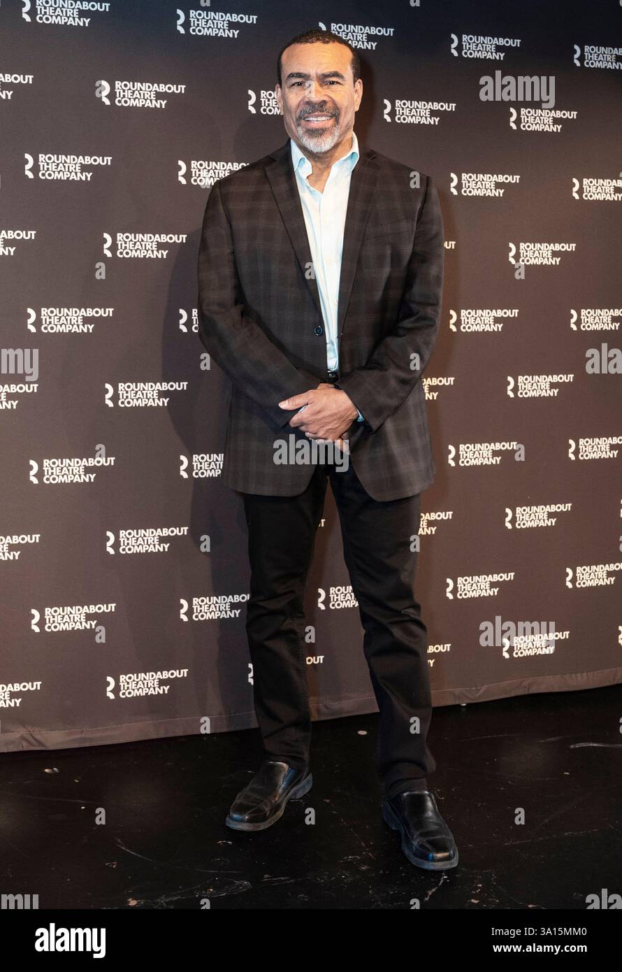 New York, NY, March 6, 2025: Joseph Joubert attends photocall for ...