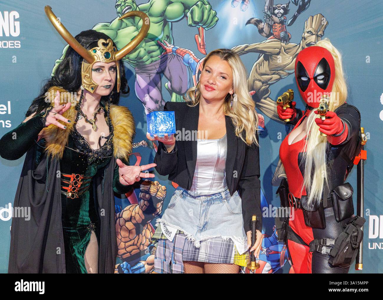 06.03.2025. Köln. Marvel: Die Ausstellung - Universe Of Super Heroes ...