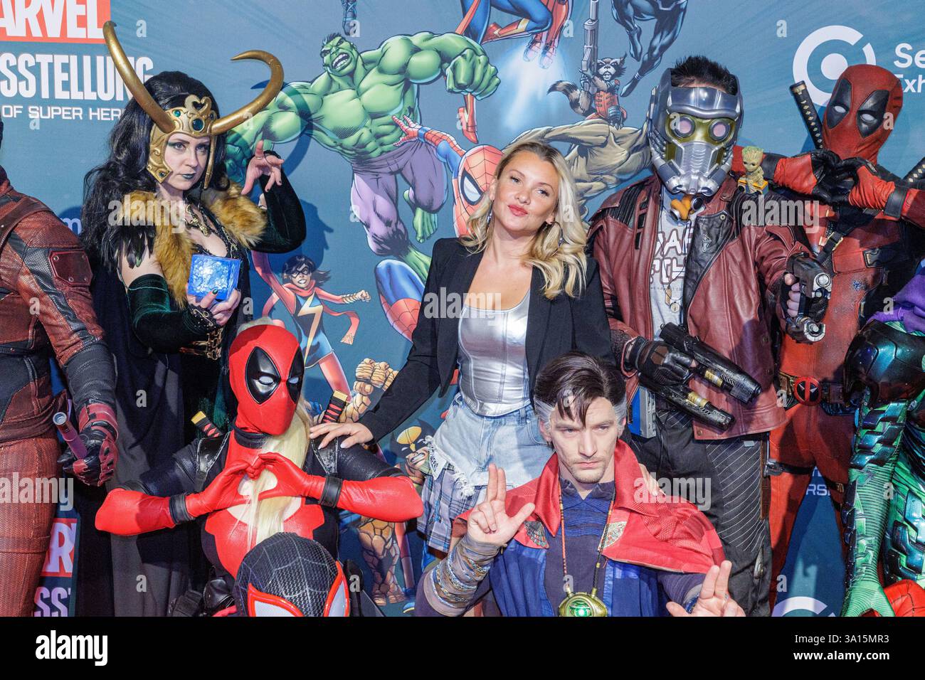 06.03.2025. Köln. Marvel: Die Ausstellung - Universe Of Super Heroes ...