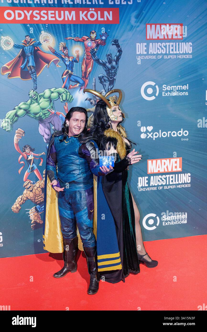 06.03.2025. Köln. Marvel: Die Ausstellung - Universe Of Super Heroes. Die spektakuläre ...