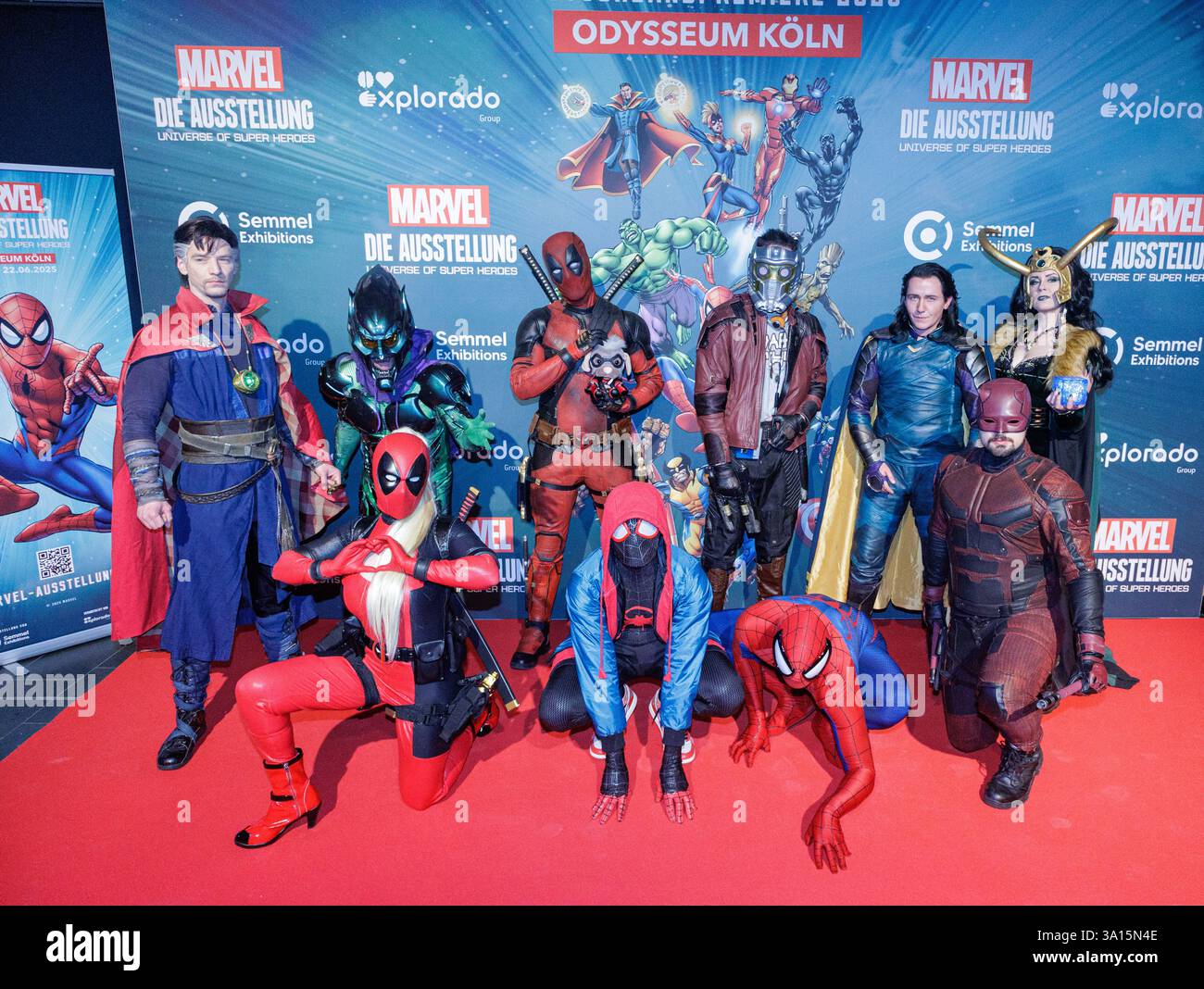 06.03.2025. Köln. Marvel: Die Ausstellung - Universe Of Super Heroes. Die spektakuläre ...