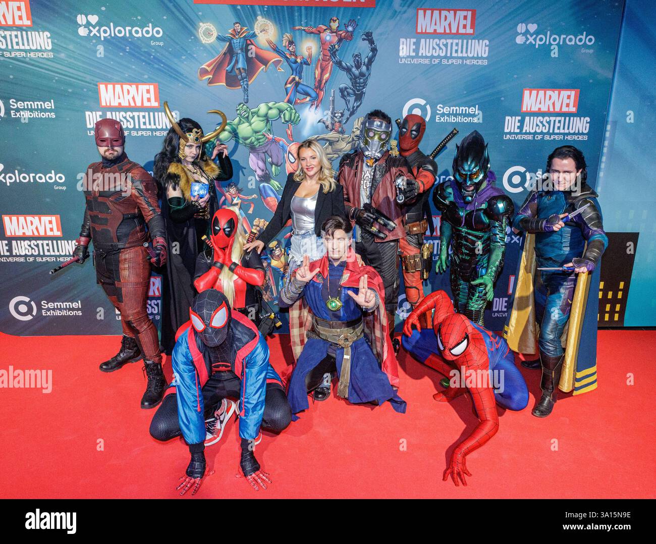 06.03.2025. Köln. Marvel: Die Ausstellung - Universe Of Super Heroes. Die spektakuläre ...