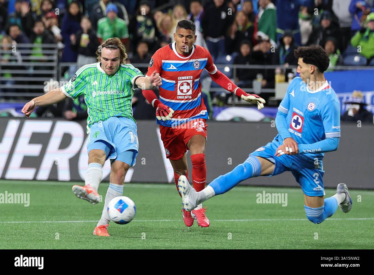 March 5, 2025, Seattle, Washington, USA: Seattle Sounders player, ##10 ...