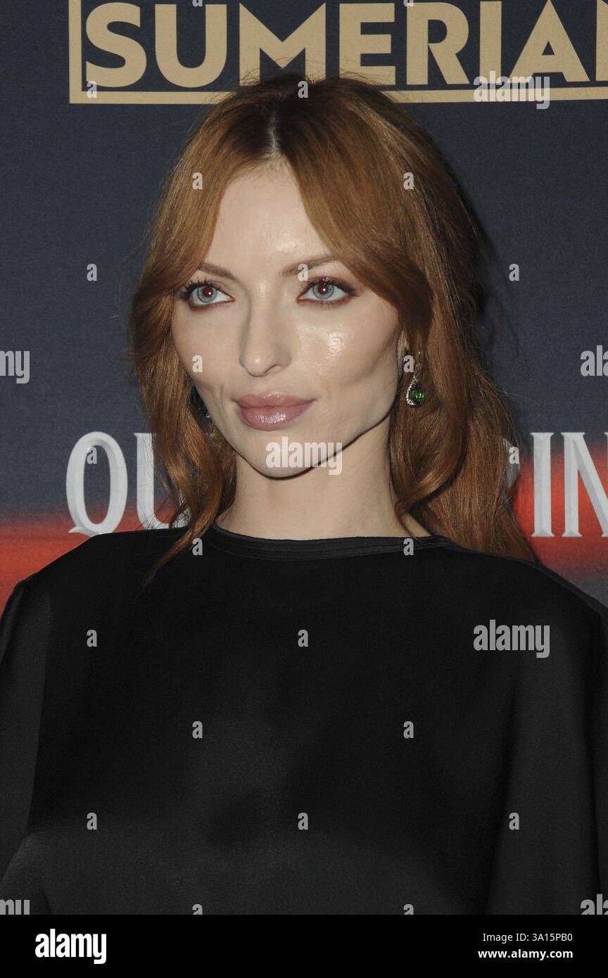 Ca. 06th Mar, 2025. Francesca Eastwood at arrivals for QUEEN OF THE ...