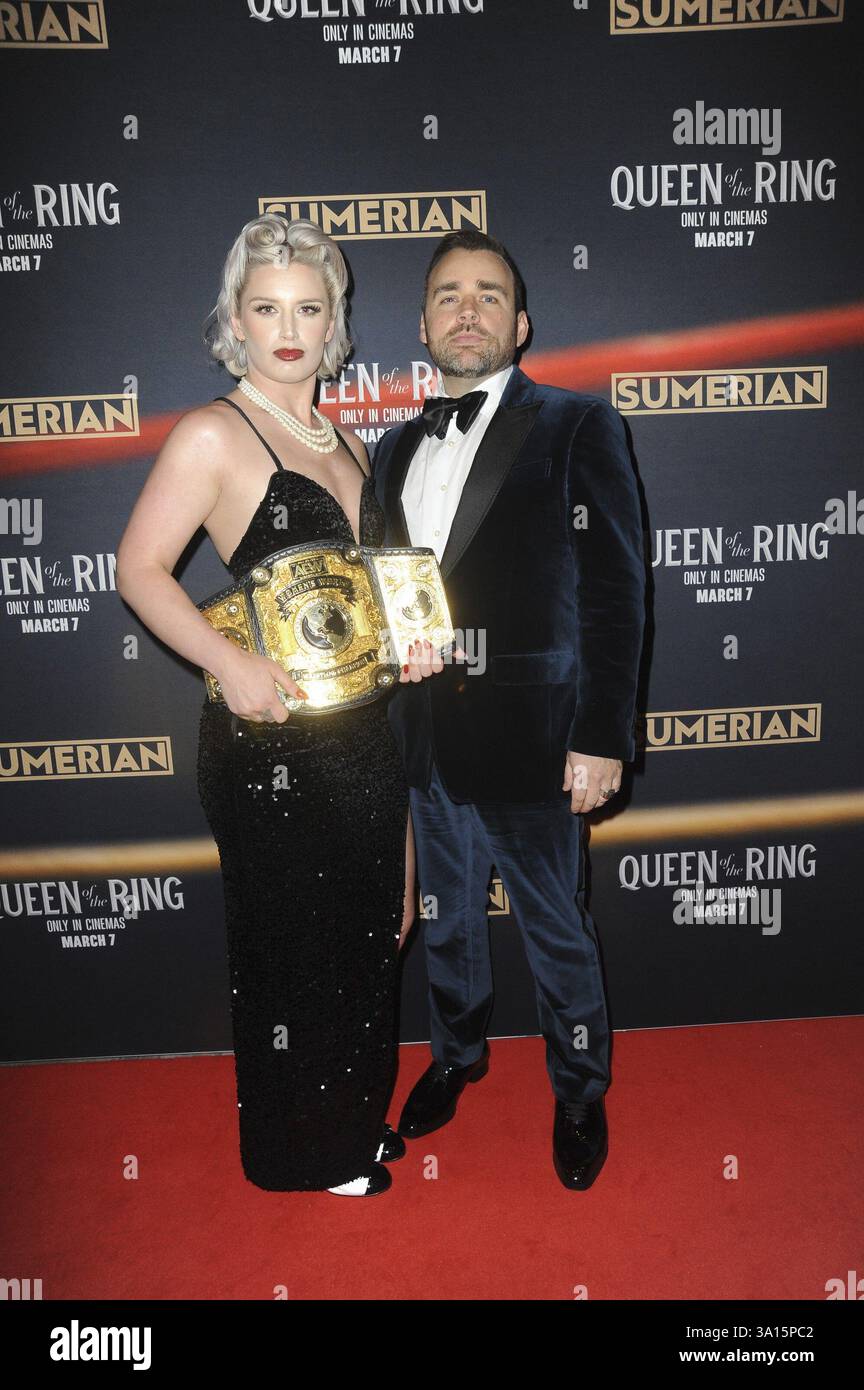 Ca. 06th Mar, 2025. Toni Storm, Ash Avildsen at arrivals for QUEEN OF ...