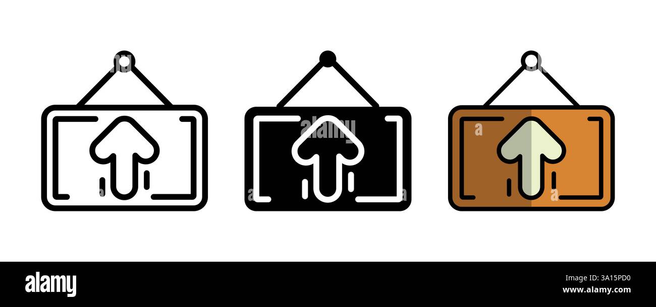 App ui arrow color Cut Out Stock Images & Pictures - Alamy