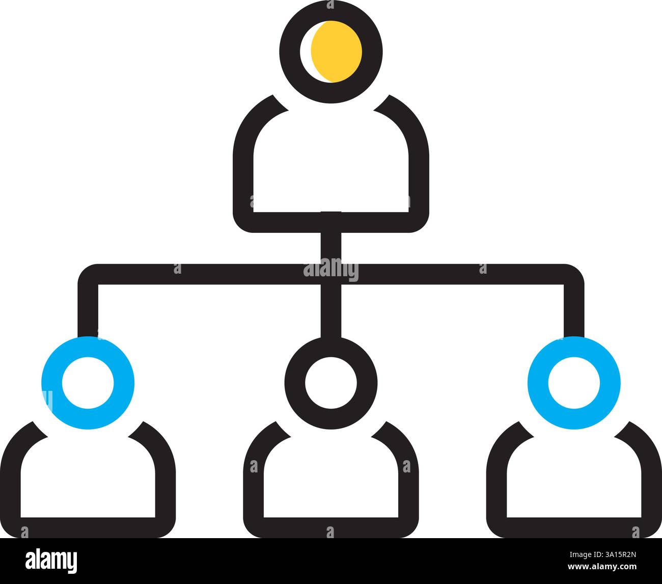 Icon for hierarchy,organizational Stock Vector Image & Art - Alamy