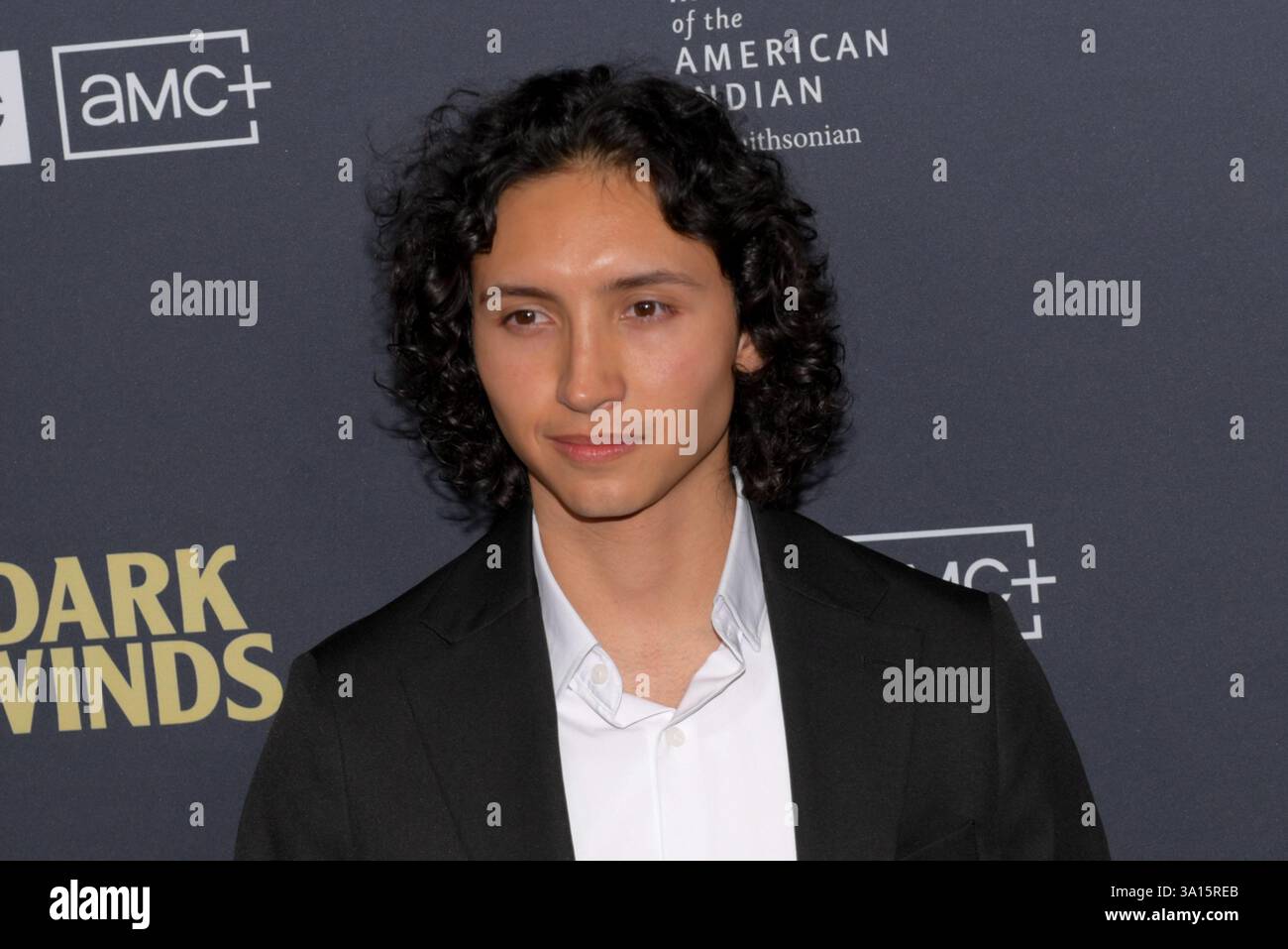 New York, USA. 06th Mar, 2025. Alonso Rappa attends "Dark Winds" Season ...
