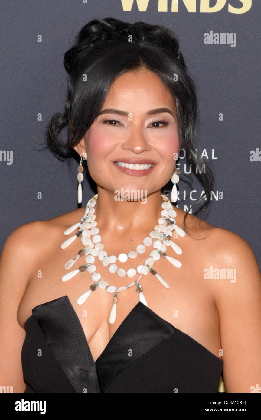 Deanna Allison attends "Dark Winds" Season 3 Premiere Event at the Smithsonian National Museum ...