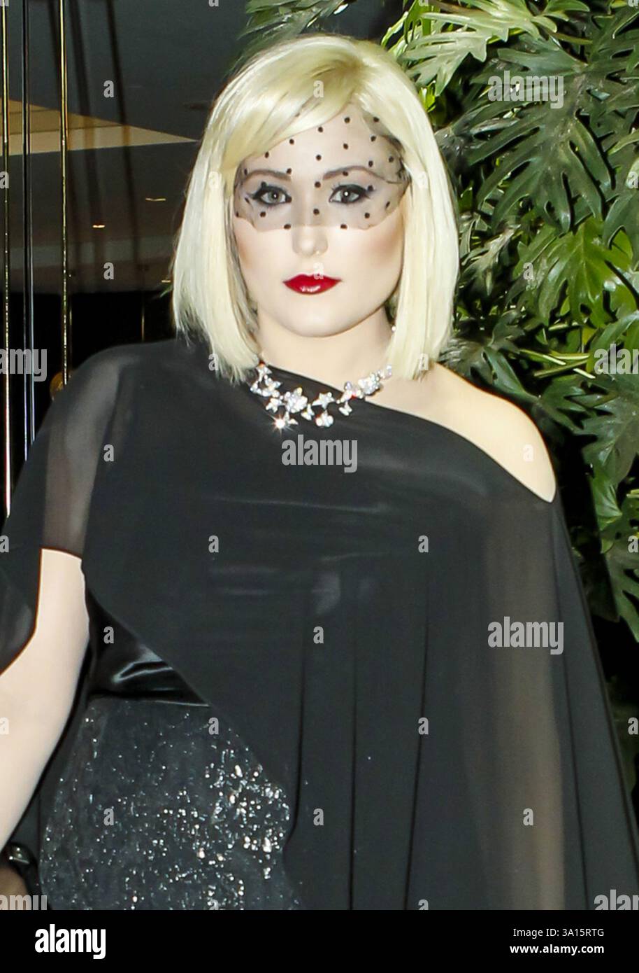 Hayley hasselhoff goes to the sydney opera house hi-res stock ...