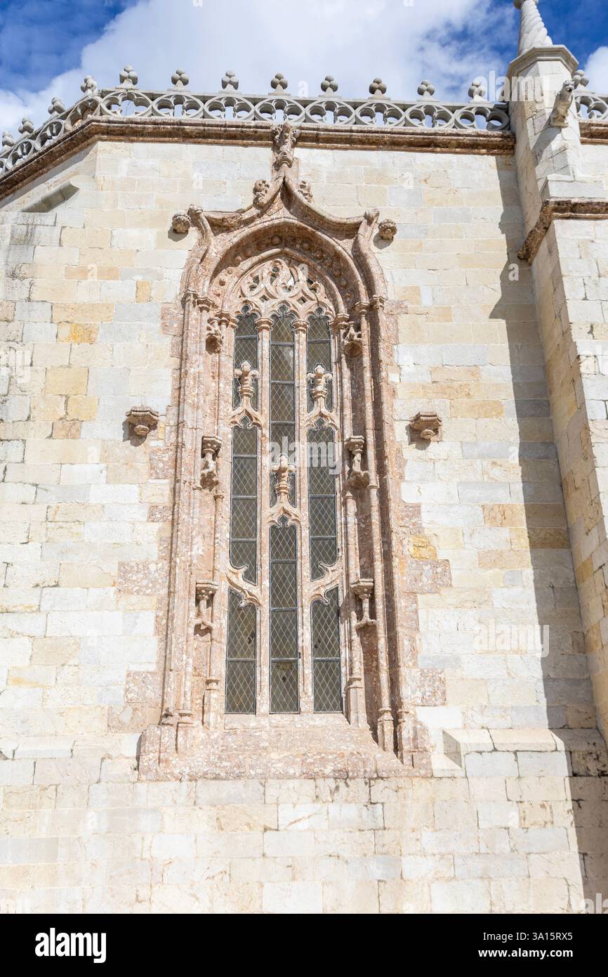 View of the main window of the Church of the Convent of Jesus, built in ...