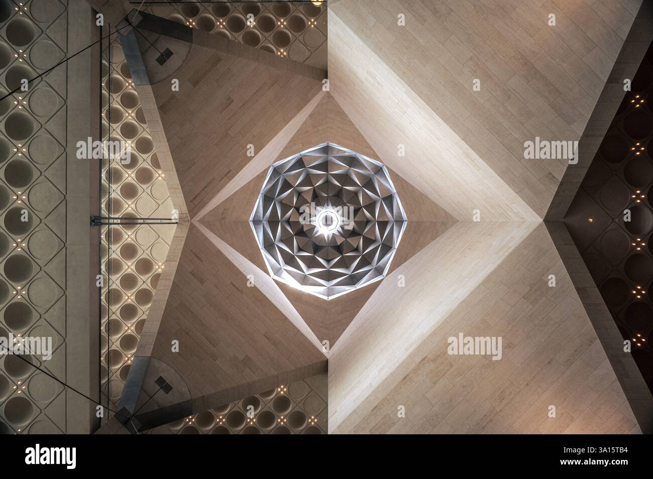 Museum of Islamic Art, Doha, Qatar. Designed by Architect I.M.Pei. View ...