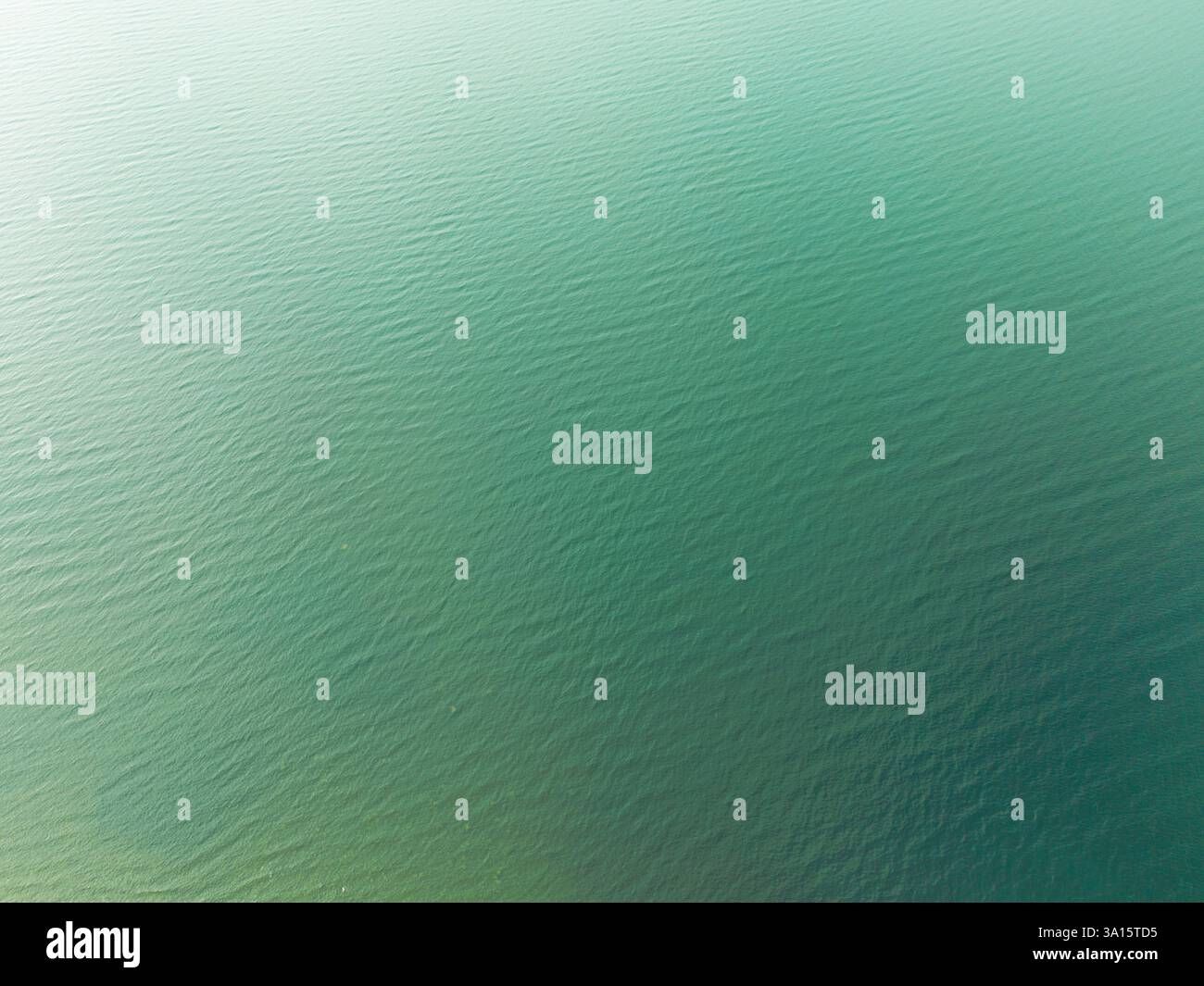 Aerial view of a Crystal clear sea water texture. View from above ...