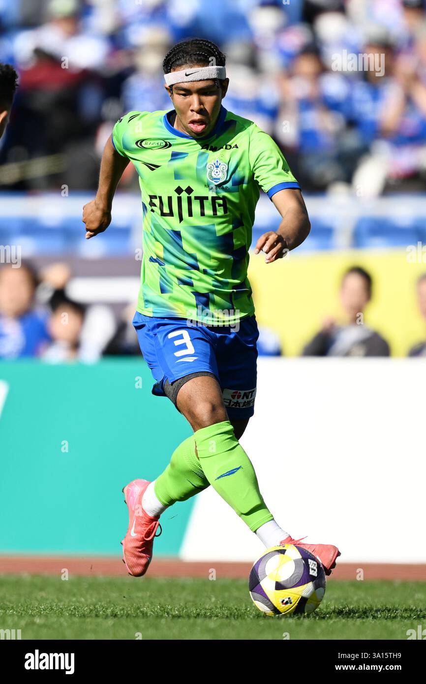 Nissan Stadium, Kanagawa, Japan. 1st Mar, 2025. Taiga Hata (Bellmare ...