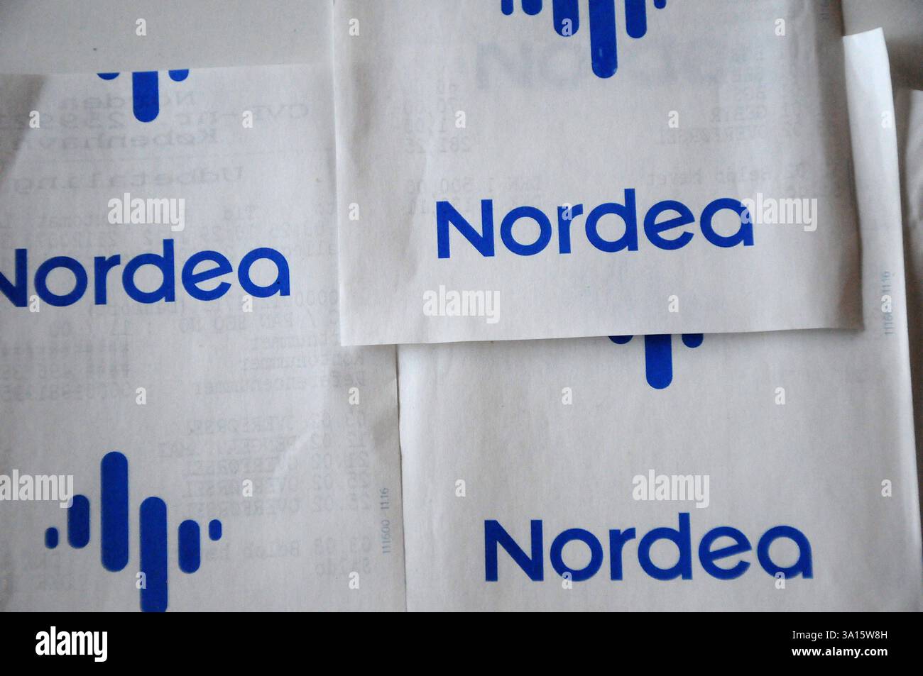 Copenhagen/ Denmark/07 MARCH 2025/Nordea bank in danish capital ...