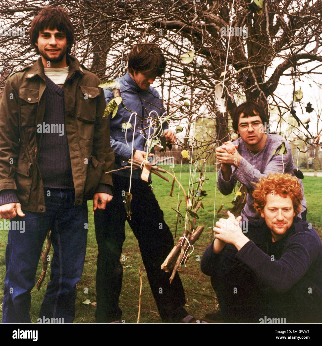 Undated handout photo of The Beta Band. The Alt-rockers The Beta Band ...