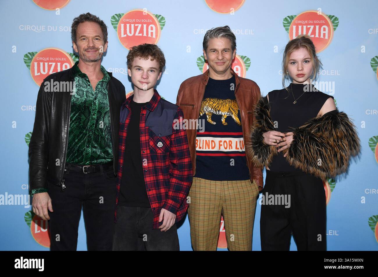 New York, USA. 06th Mar, 2025. (L-R) Neil Patrick Harris, Gideon Scott ...