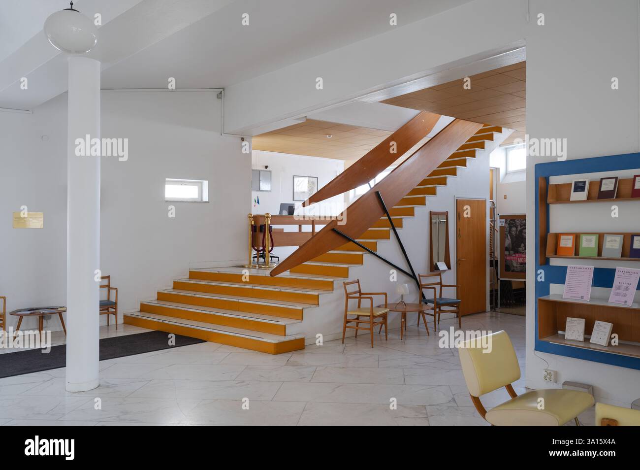 interior staircase of Istituto Italiano di cultura, Stockholm, Sweden ...