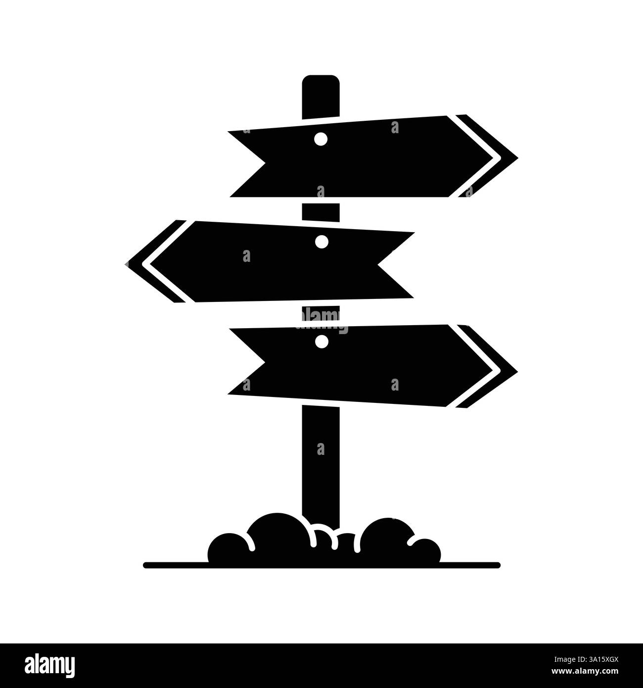 Maritime guidepost Stock Vector Images - Alamy