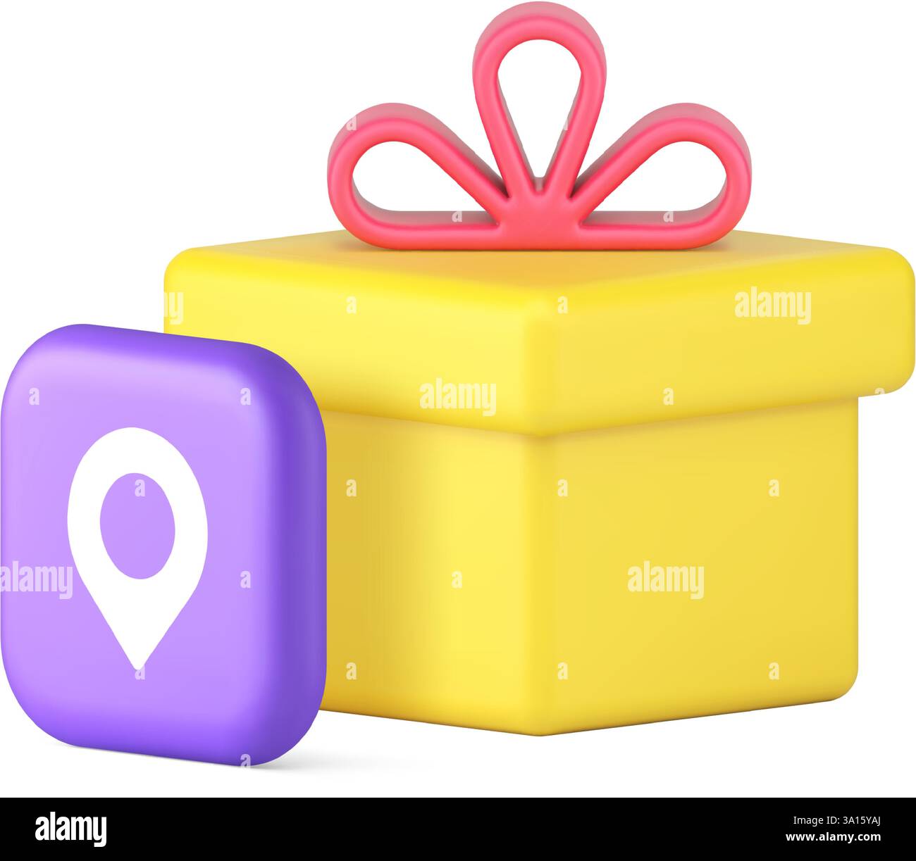 Gift delivery free logistic online shopping order tracking 3d icon ...