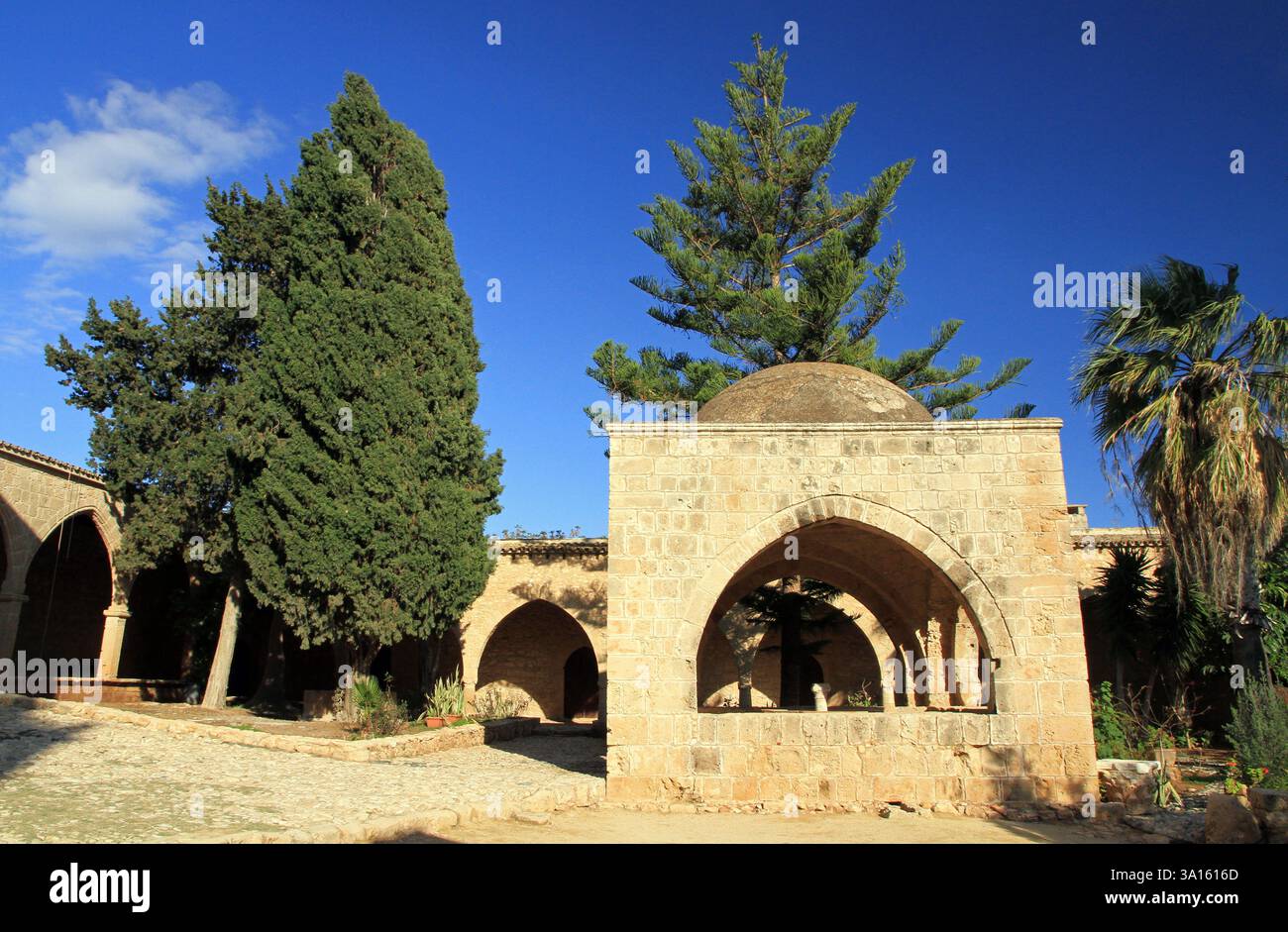 Ayia Napa Medieval Monastery, Cyprus Stock Photo - Alamy